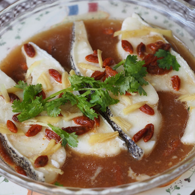 Simple Everyday Food : Steamed Cod Fish with Essence of Chicken