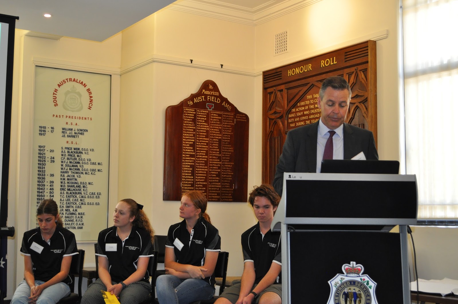 Premier's Anzac Spirit School Prize: 2017