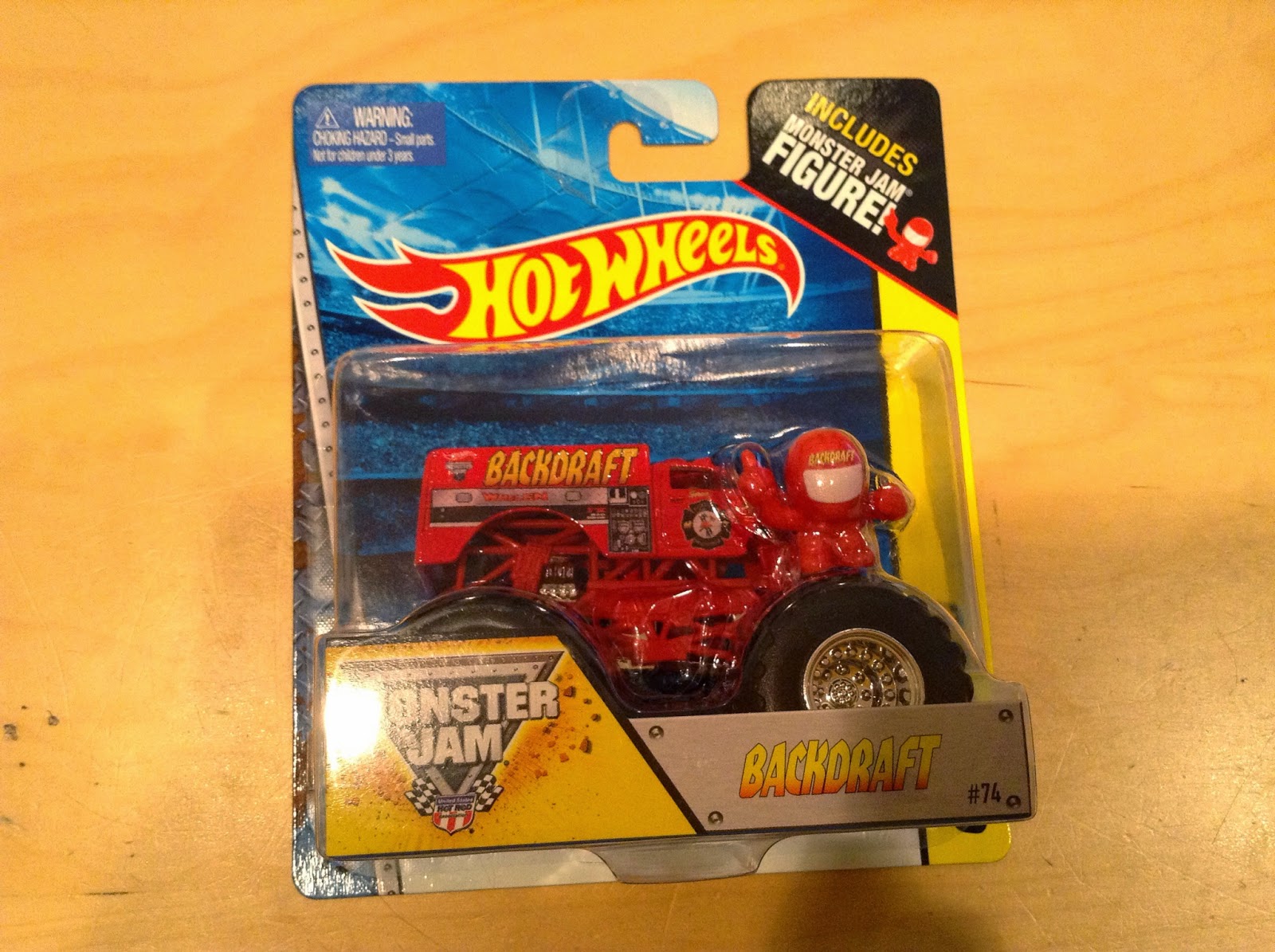 JULIAN'S HOT WHEELS BLOG: Backdraft Monster Jam Truck