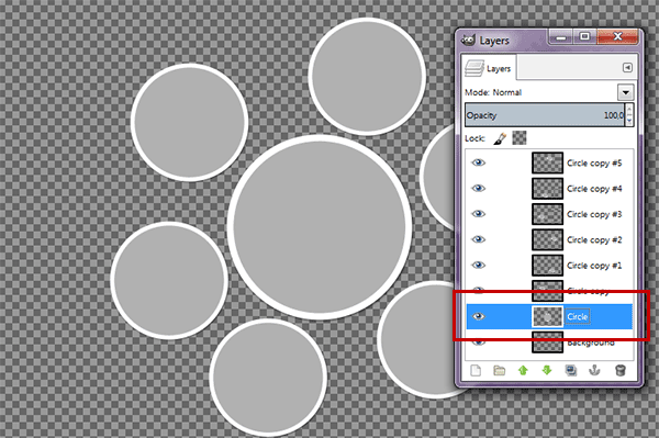PhotoEffect: How to Make a Circle Photo Collage In GIMP