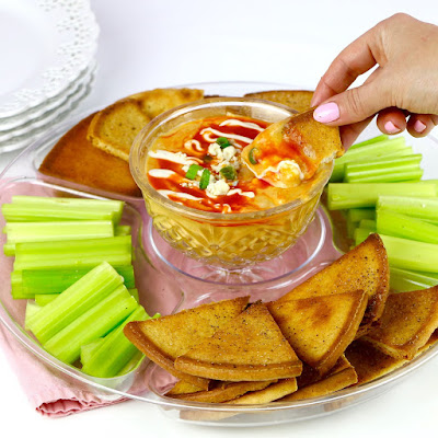 Easy "Everything Bagel" Cream Cheese Dip with Bagel Chips - The Lindsay Ann