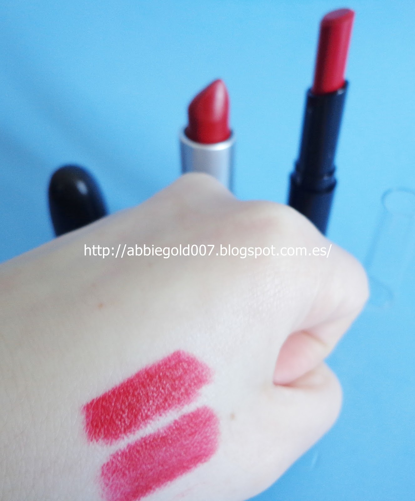 Abbie Gold: Russian Red Dupe MAC-Pierre Rene
