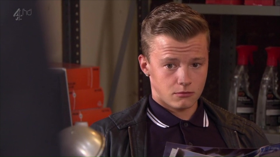 ausCAPS: Charlie Wernham shirtless in Hollyoaks