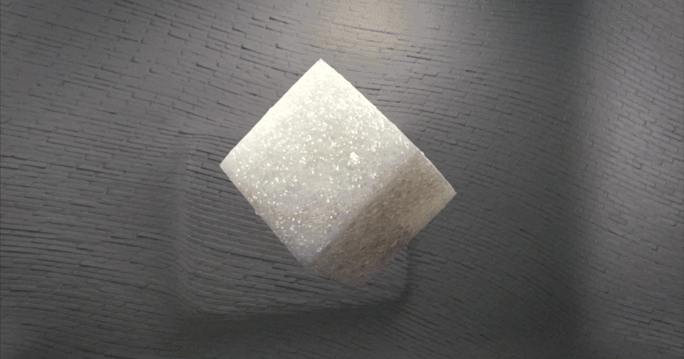 Deanna Crisbacher : Major Project: Sugar Cube Animation Render Test #1