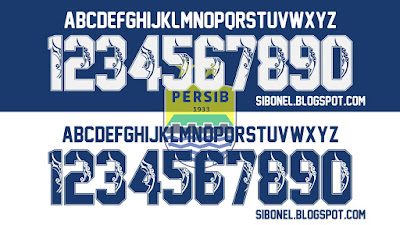 Download Font Jersey Persib 2019