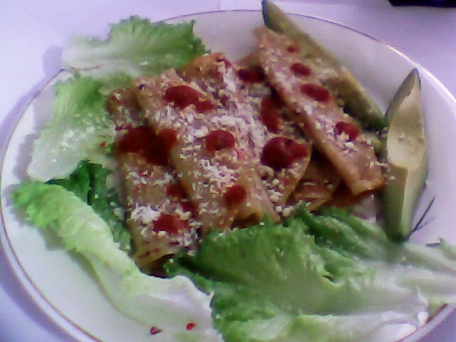 ADAN COMIENDO EN EL PARAISO: Enchiladas no picosas con cebolla y queso