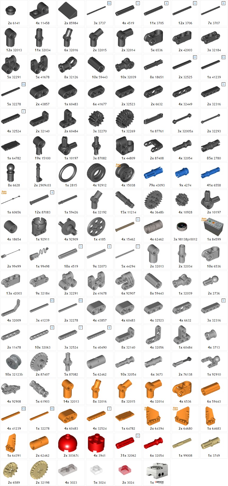 filsawgood Lego Technic Creations: Lego Technic Crawler 4x4 - Building ...