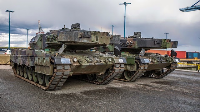 Asian Defence News: 20 year old Dutch tanks arrive in Finland