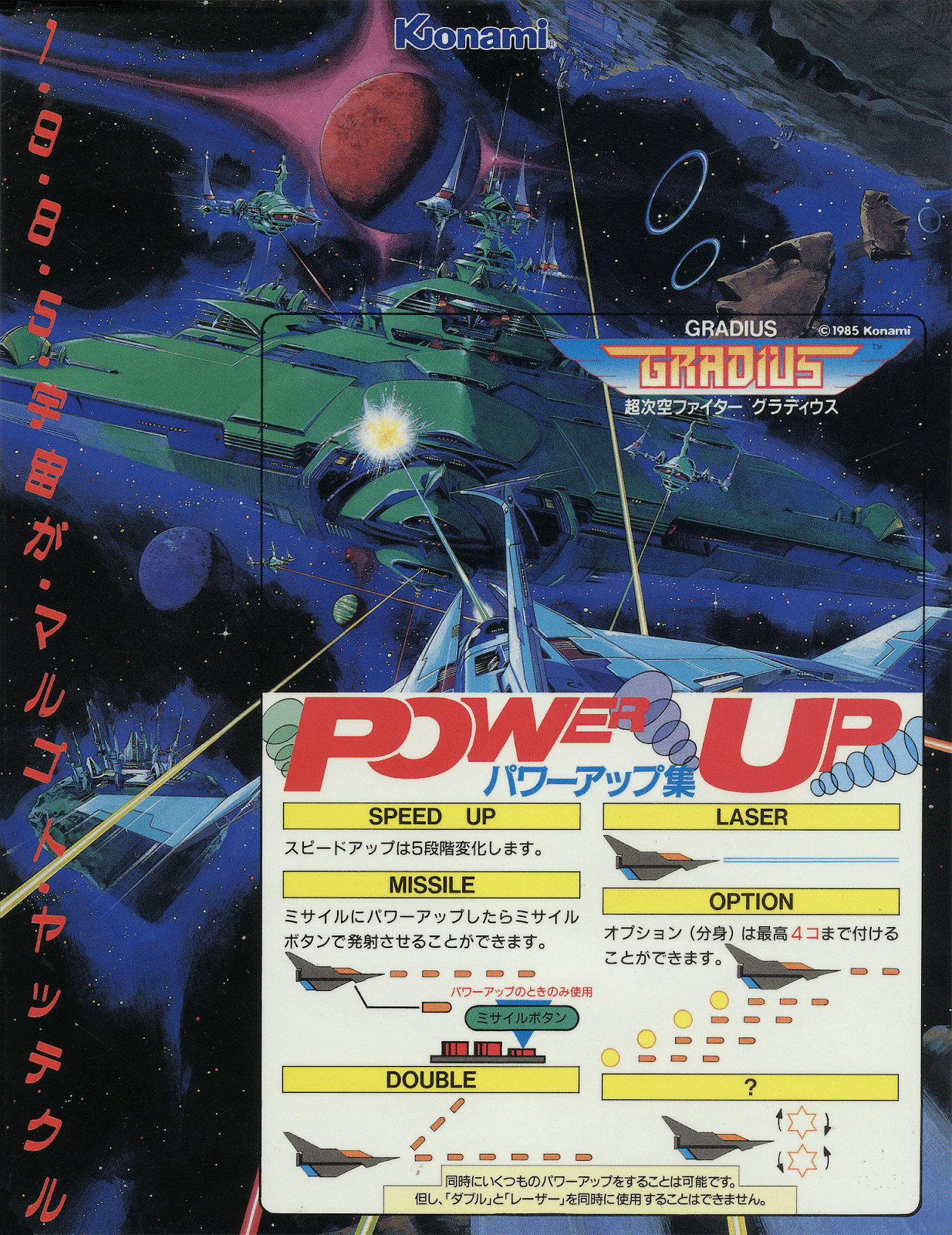 Random Arcade Shit: Gradius Series Arts - Konami