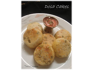 Dosa/Uttapam Cakes ~ Desi Zayeka
