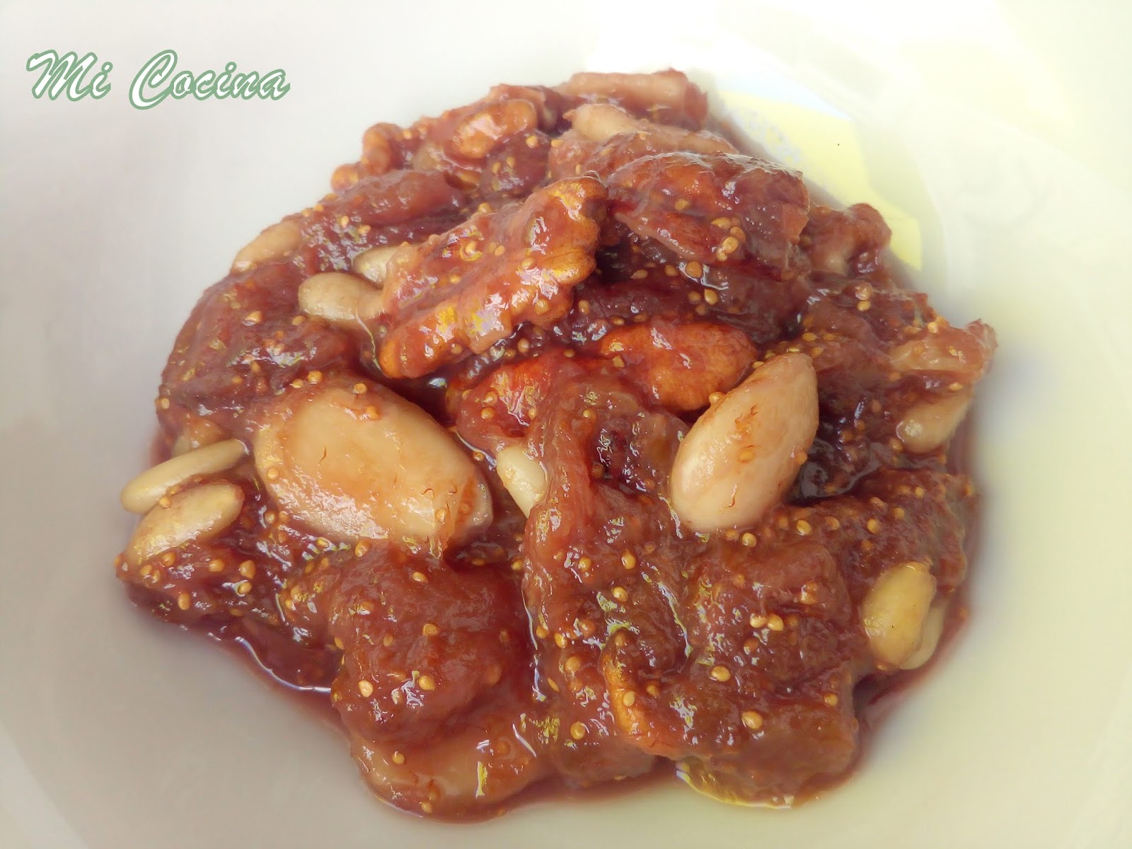 MELOJA MALAGUEÑA DE HIGOS Y FRUTOS SECOS | Mi Cocina