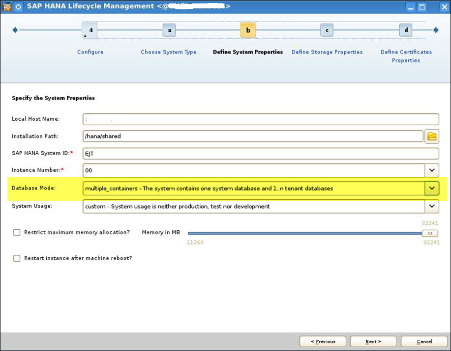 SAP ABAP Central: Installing Two ABAP Systems on Separate Tenants in SAP HANA SPS 09
