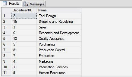 How to Retrieve Records to be Displayed in a Sequence: SQL Programming