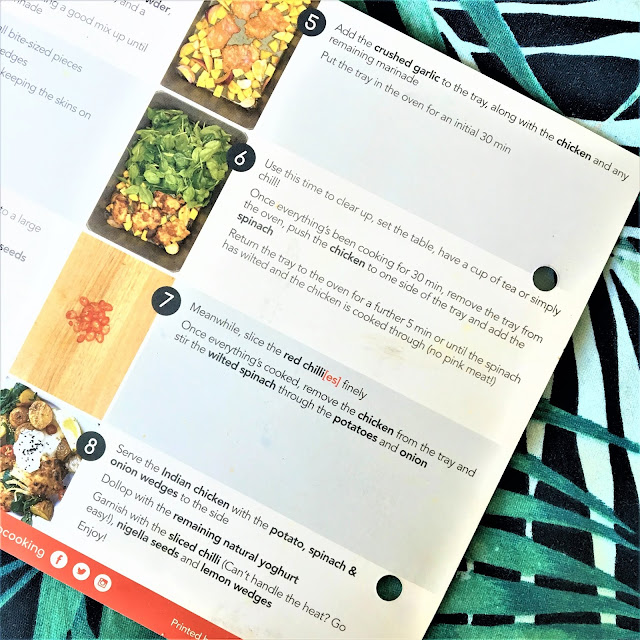 Gousto Indian-Spiced Chicken Tray Bake with Spinach Recipe - Laura ...