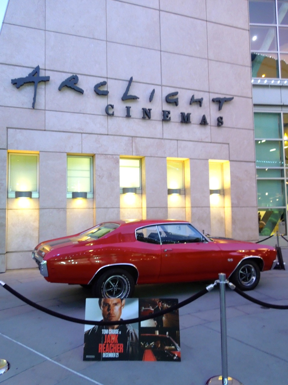Jack Reacher 1970 Chevrolet Chevelle SS movie car... - domesticjenni