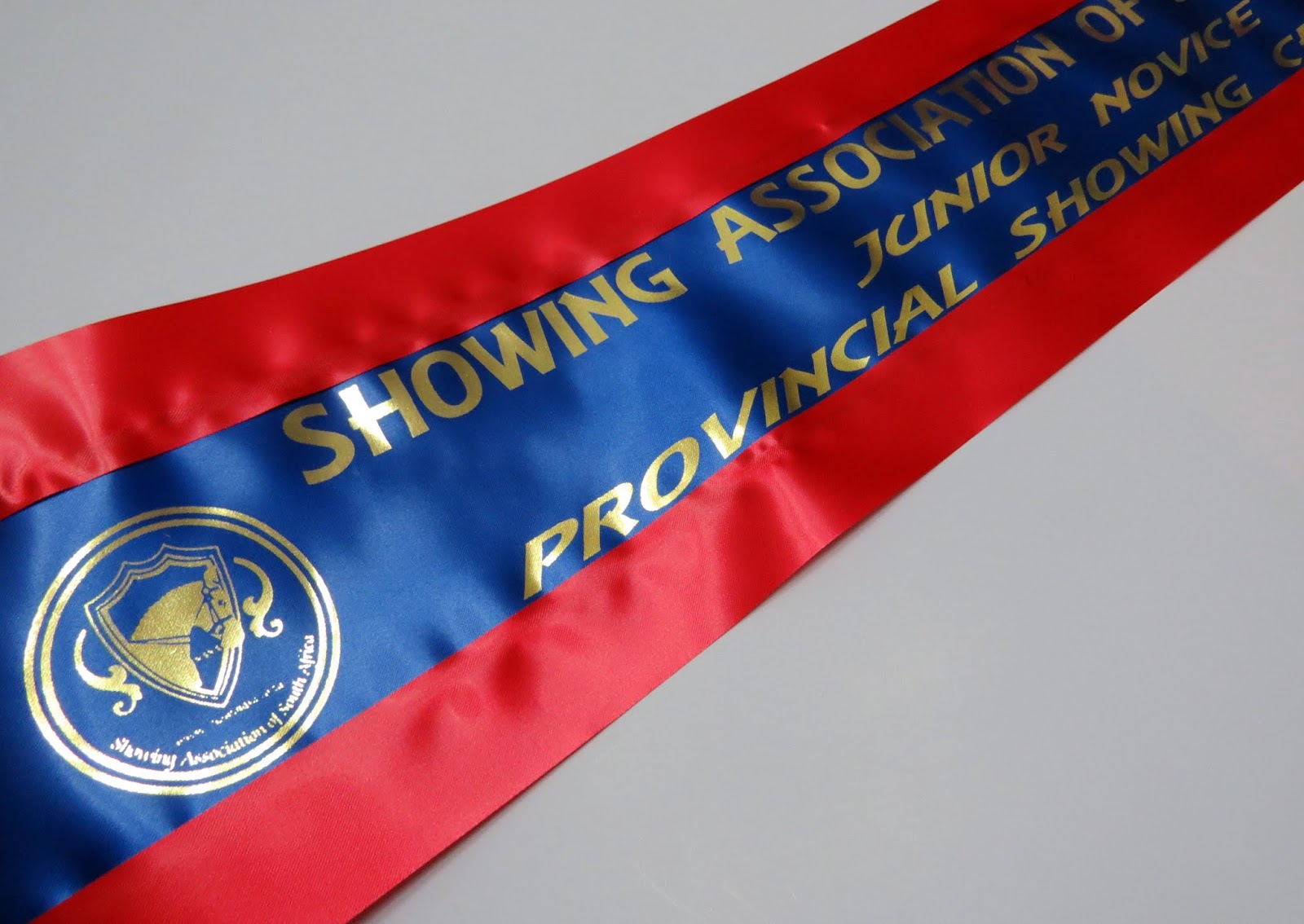 SASHES SHOW JACKETS ETC