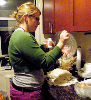 Kitchen Dance Party: Pizza Dough, Wine and Body Paint