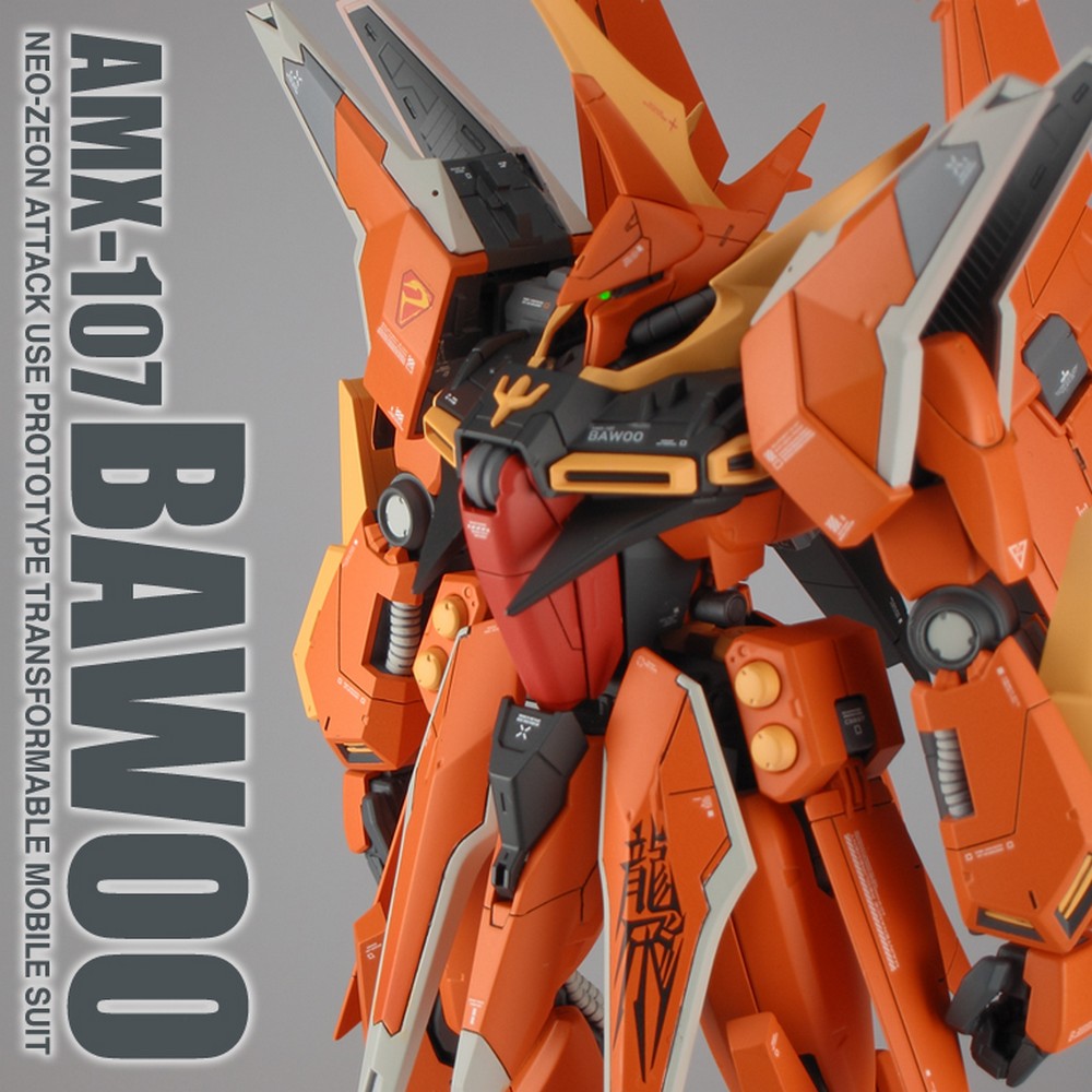 GKgundamkit Professional Modeller Blog: Custom Build: RE/100 AMX-107 ...