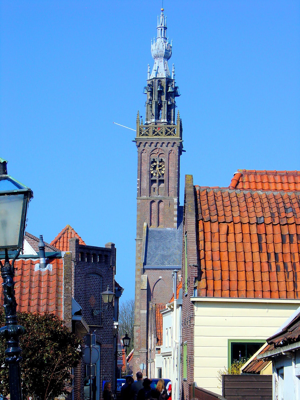 Strolling Through the Village of Edam in The Netherlands