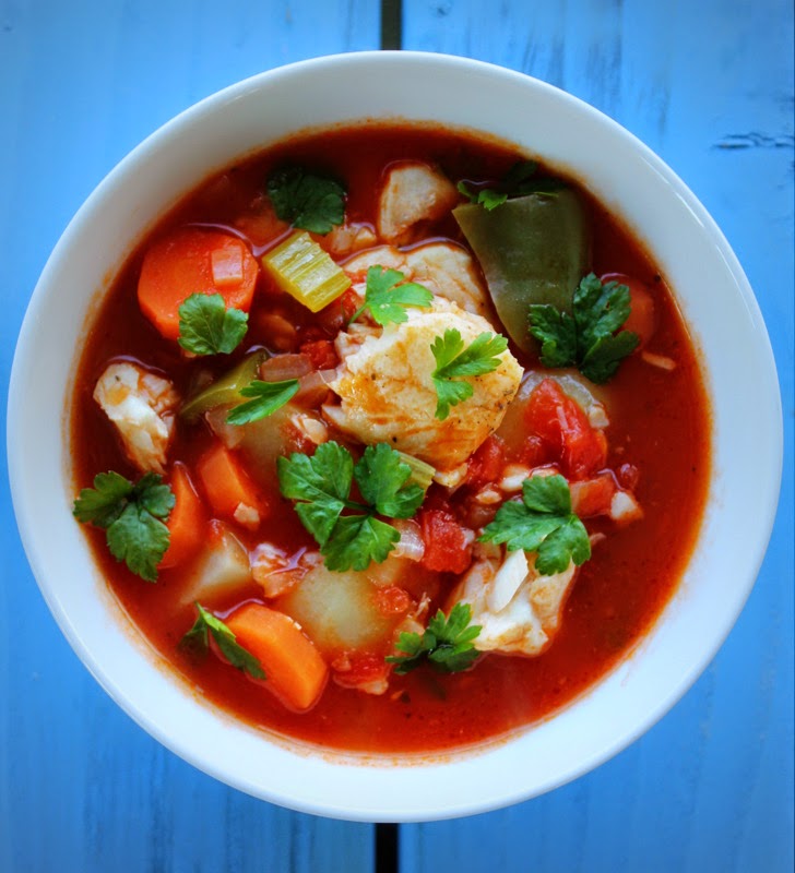 Calso Cooks from the Sustainable Larder: Pollock and Tomato Chowder