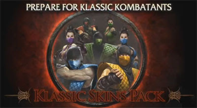 El dojo de Satsui: Publicado el vídeo del DLC Klassic Skins Pack de MK9