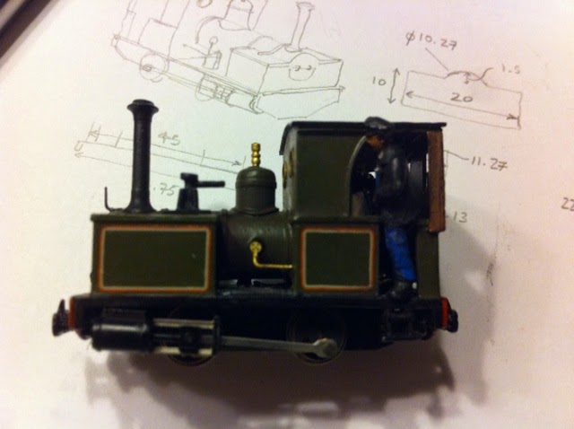 Tribute to a Bagnall wing tank...