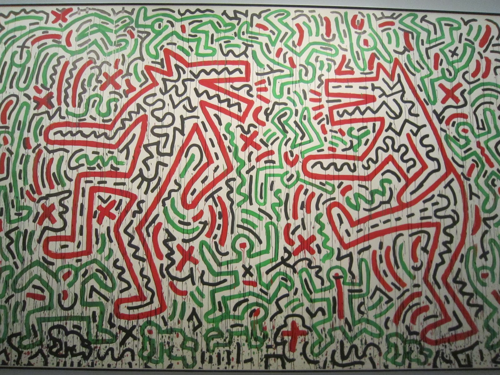 Anotaciones del Exterior: Exposición de Keith Haring en París