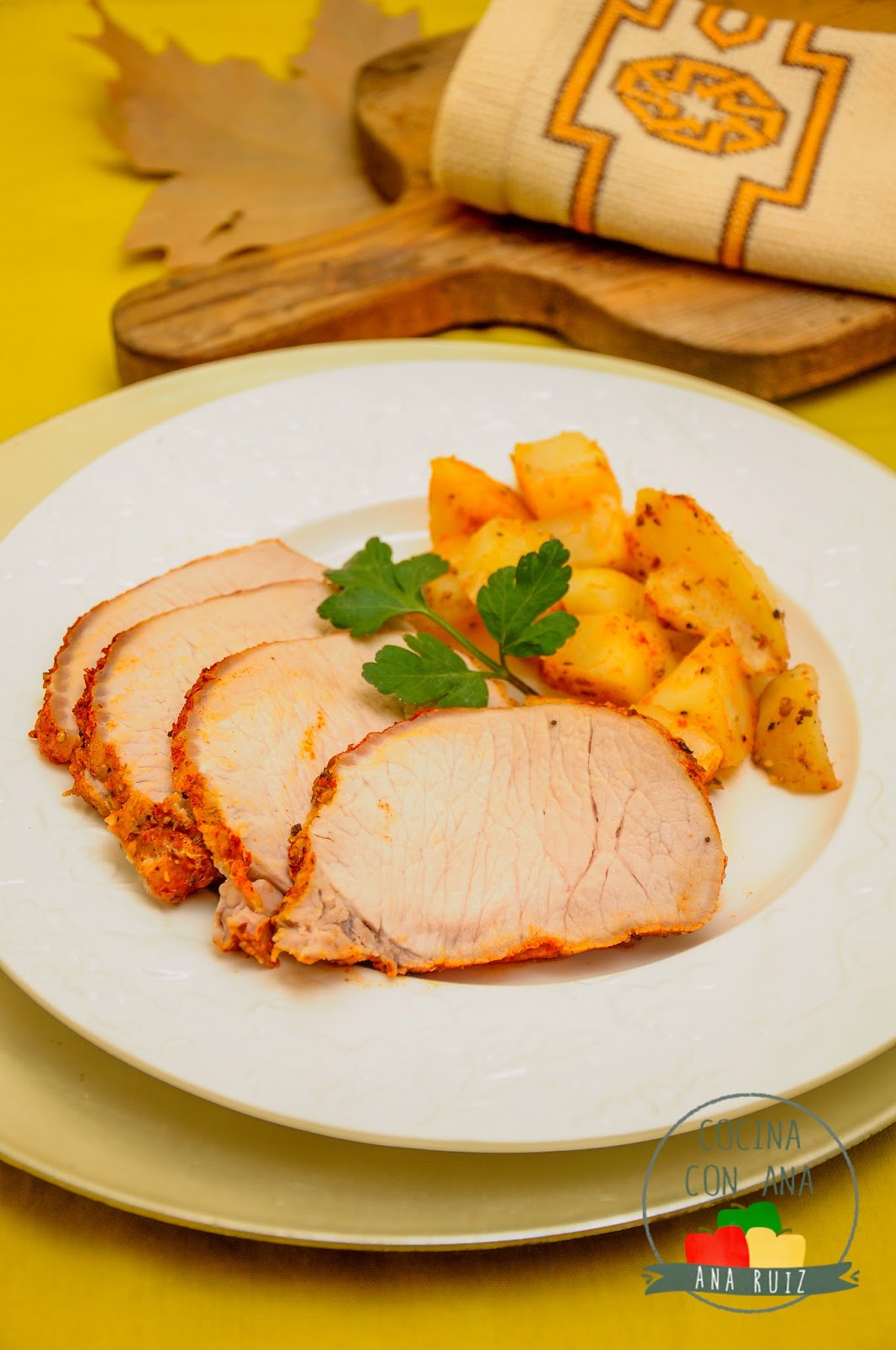 MENÚ DOBLE THERMOMIX: LOMO ADOBADO, PATATAS Y CARNE CON TOMATE - Cocina ...