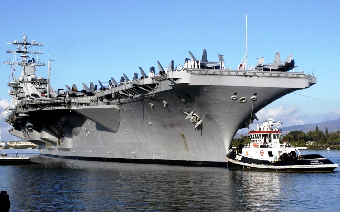 clicswallpaper: USS Nimitz (CVN-68) Wallpaper 3