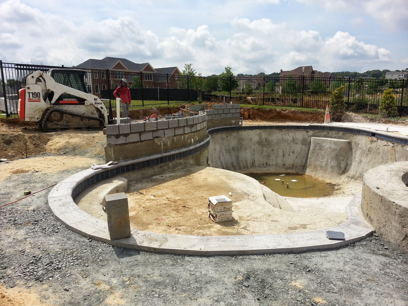 Under Construction Photos | Life Time Pavers