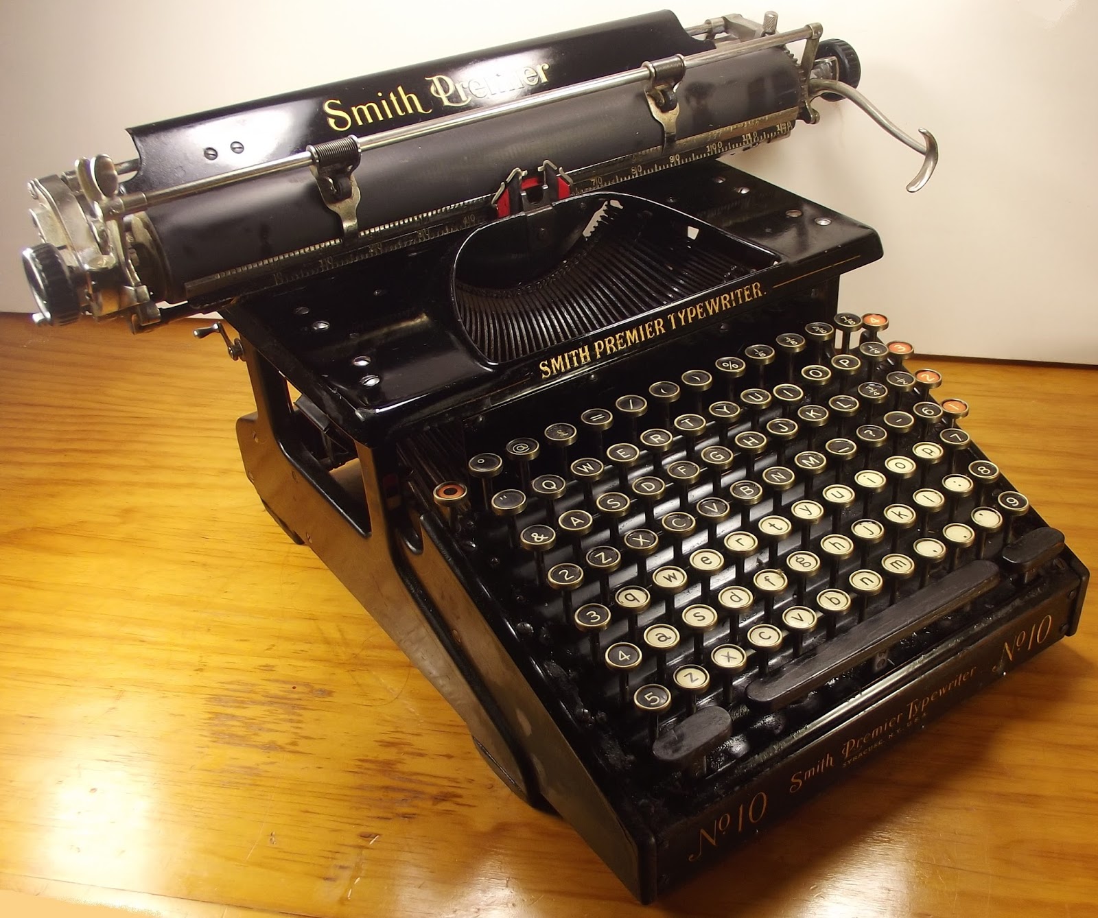oz.Typewriter: The Smith Premier No 10 Typewriter: John Henry Barr ...