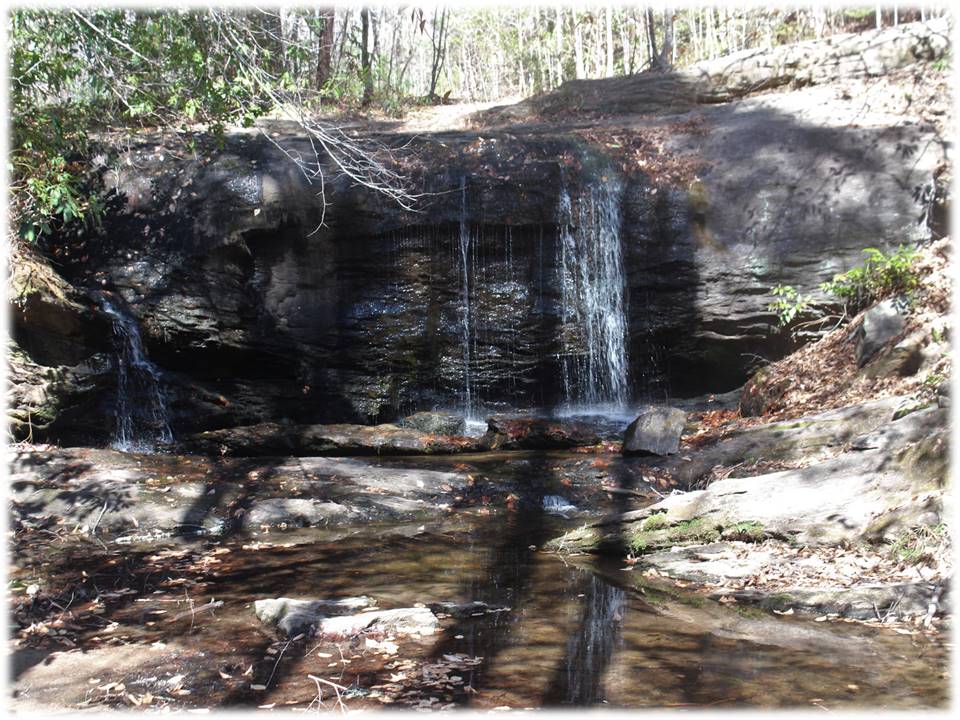 WATERFALLS BY WHEELS: WILDCAT FALLS - South Carolina