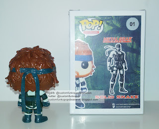 Metal Gear Solid Custom Funko Pop Of Solid Snake