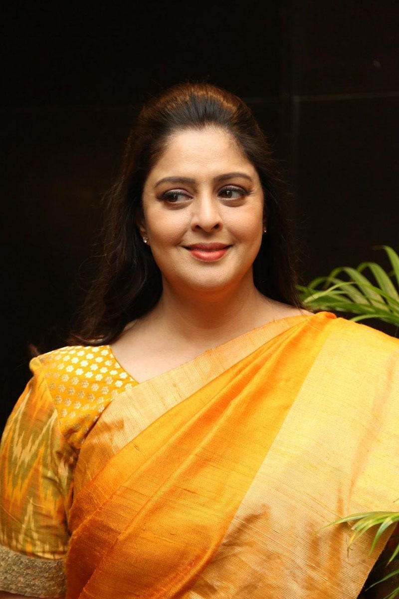 Actress Nagma Images At TSR National Film Awards 2019 Press Meet