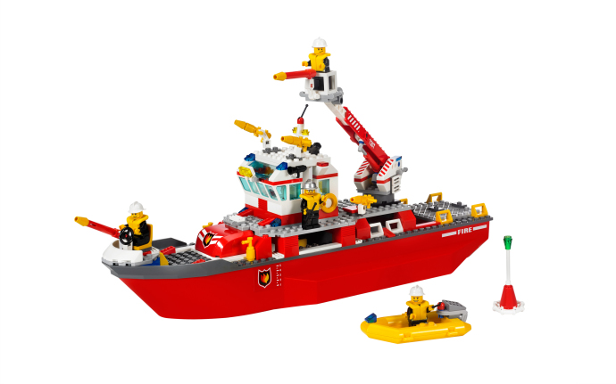 Deconstructing Lego: Fire Fighter Boats Part 2
