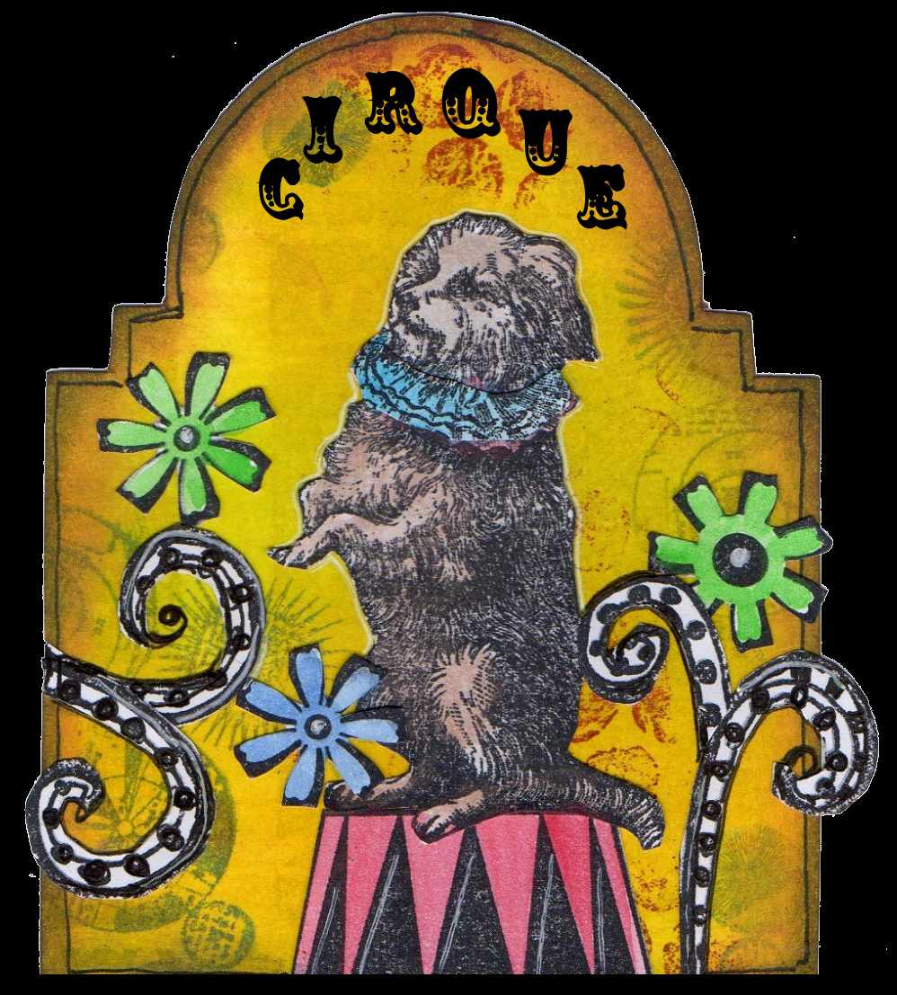 Mandy's Magical World of Art: Circus Dogs
