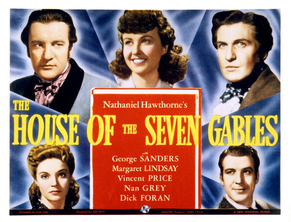 The History of Horror Cinema: THE HOUSE OF THE SEVEN GABLES (1940)