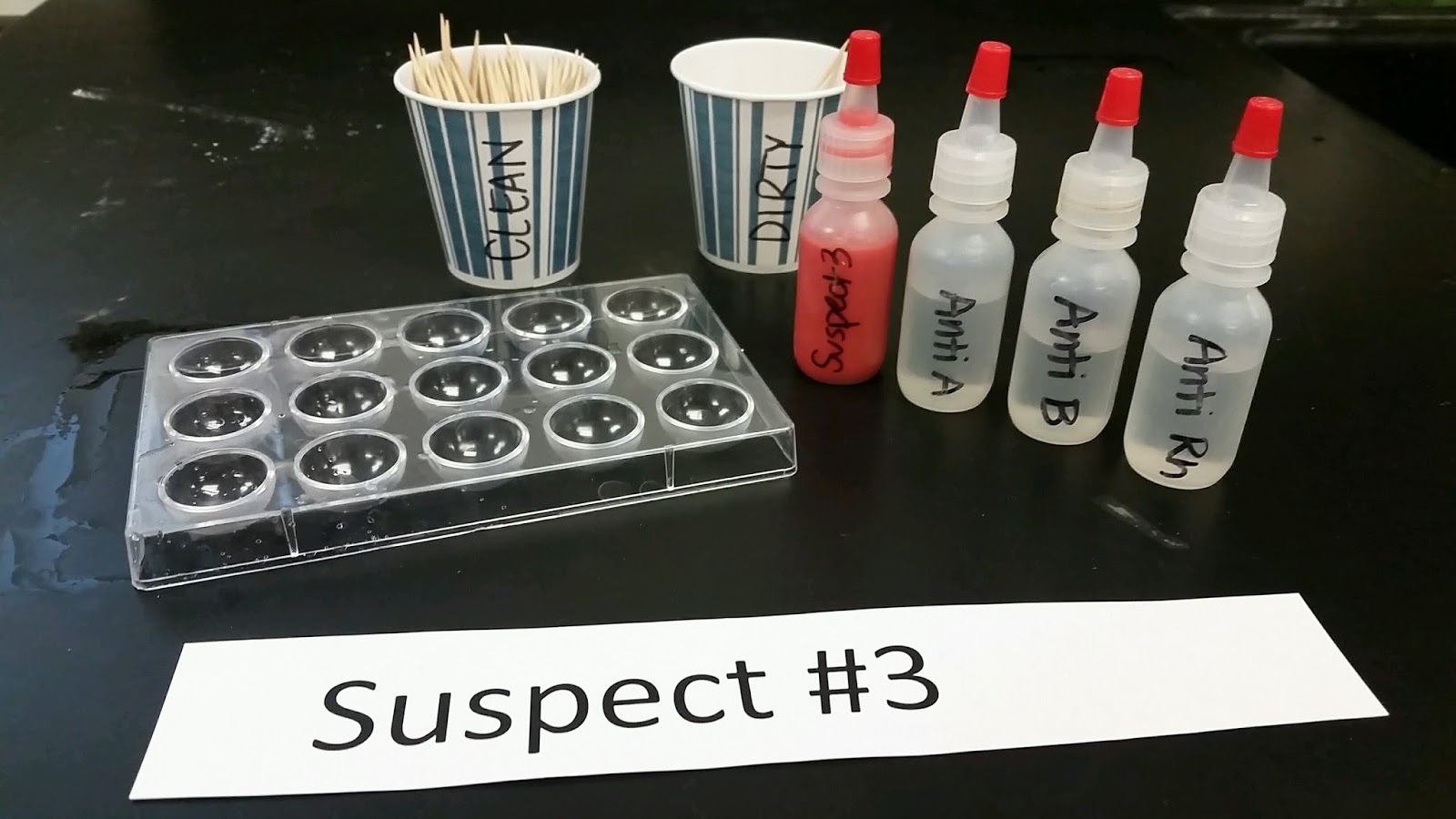 What Did You Do Today at School?: Ernie's Exit Blood Typing Lab