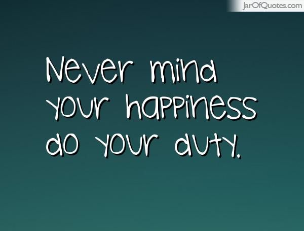 Reflections on Life : Post Estrangement: the Hazards of Being Dutiful