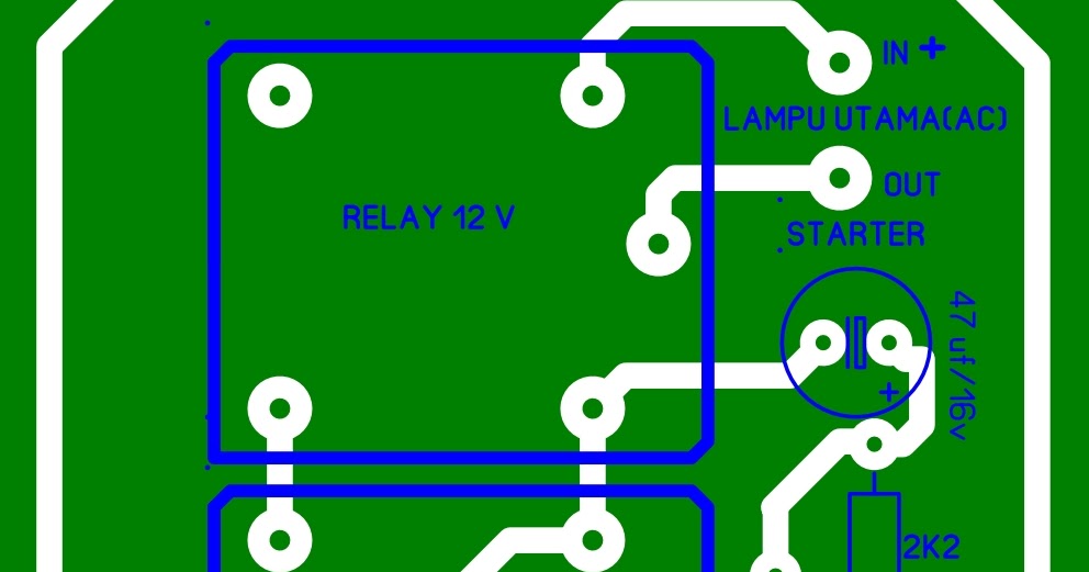 Anak cigintung elektronika: Cara membuat delay starter
