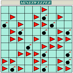 Classic Minesweeper Puzzle Game