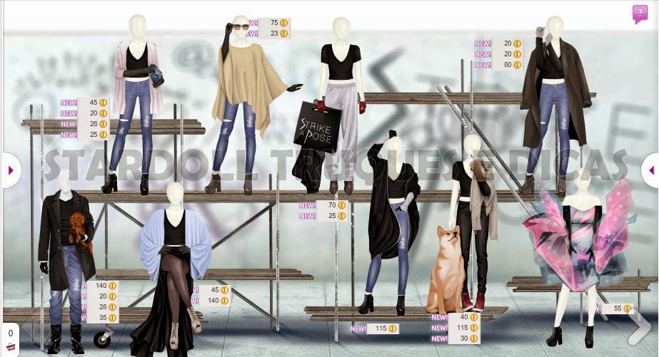Stardoll Truques e Dicas: Nova - Strike a Pose