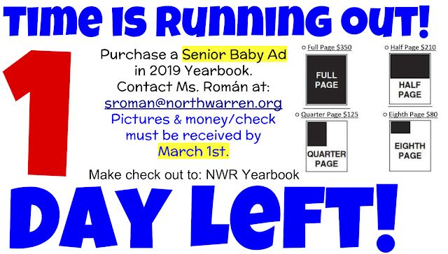Time is running out to order a Senior Baby Ad! 1 Day Left! - North ...