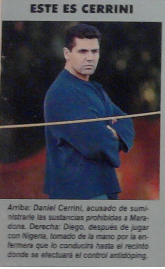 EL DOPING DE D10S: MARADONA Y EL DÓPING DEL '94