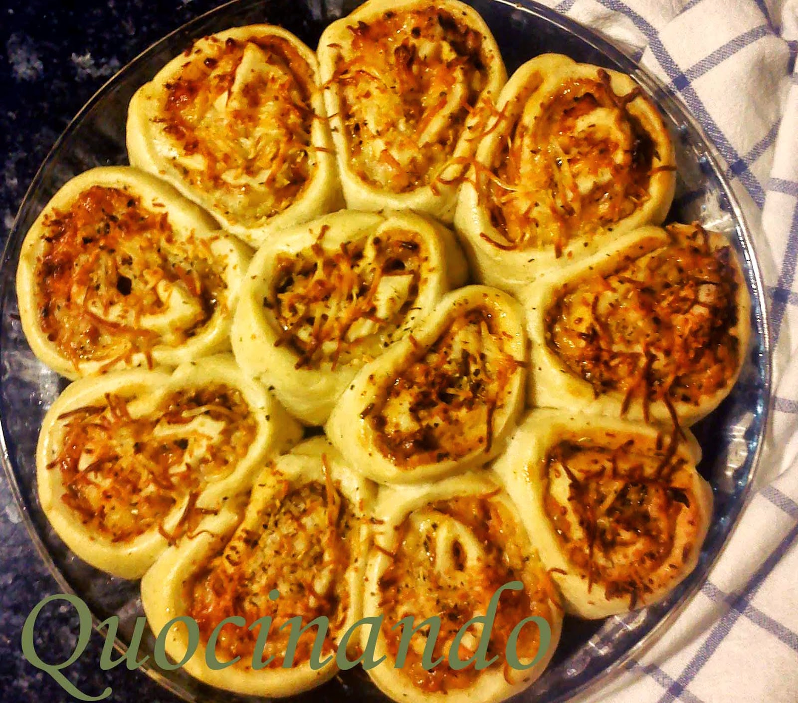 Quocinando: Pizza enrollada y resultado del sorteo del libro de Samantha