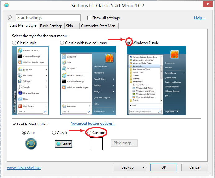 Come fare per... Come si fa...SevenNolimits: Attivare tasto Start menù ...