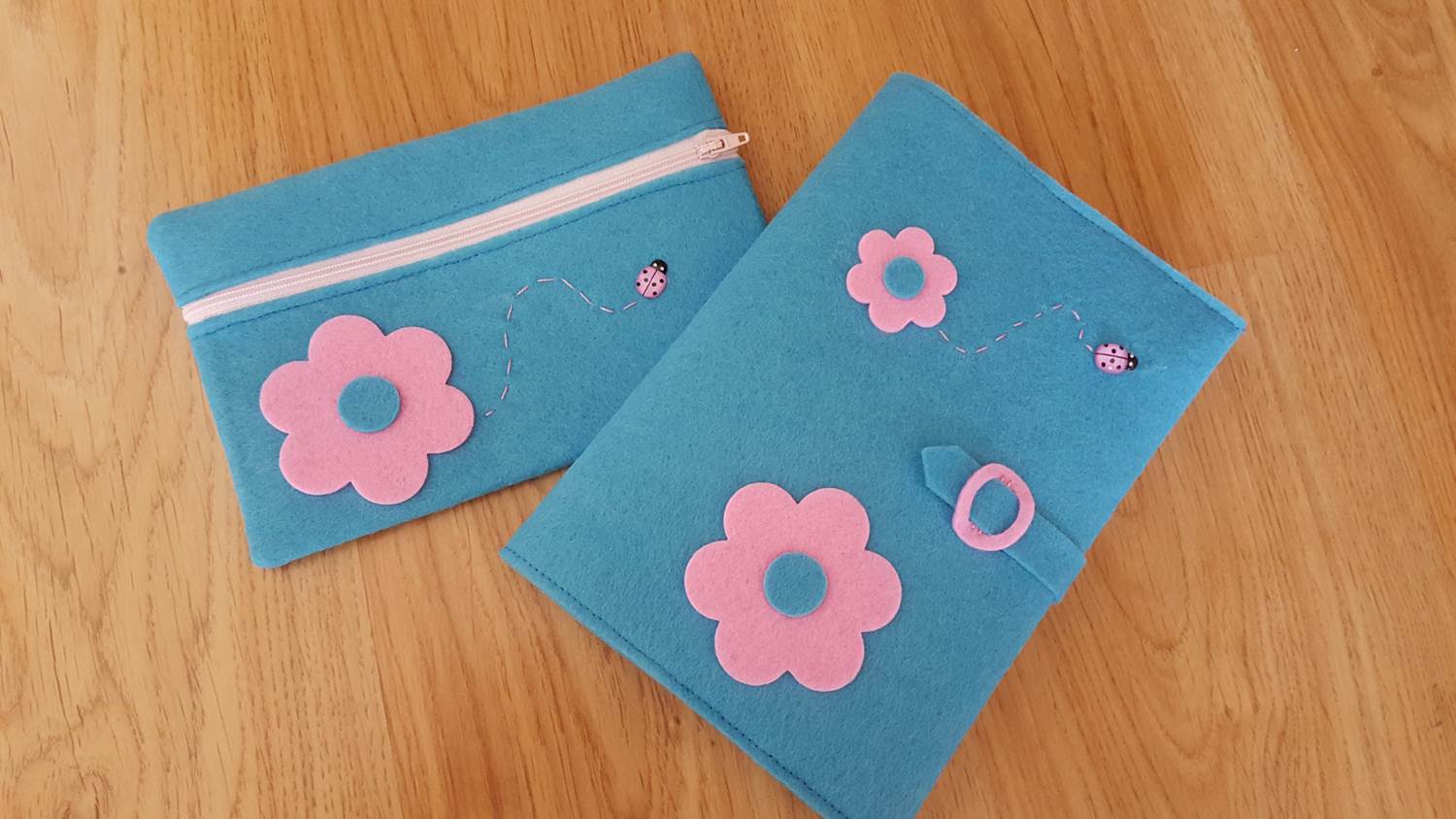 10-minutes DIY felt zipper pouch |Keeping it Real