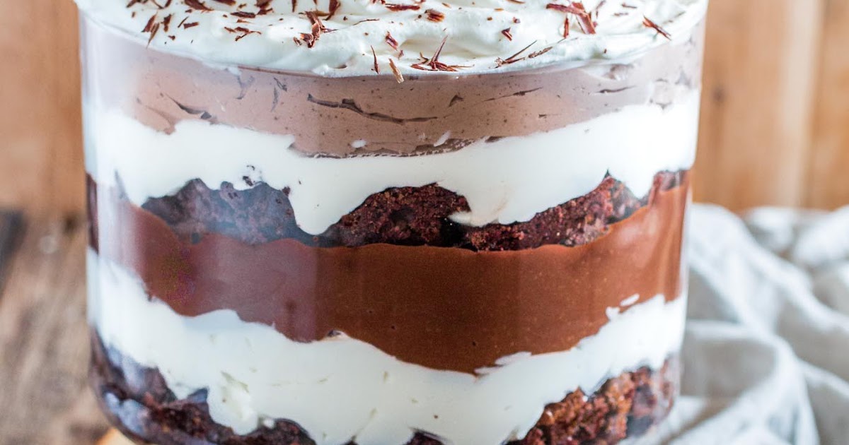 Brownie Trifle #Recipe