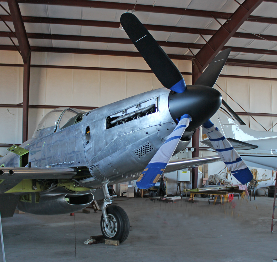 XP-82 Twin Mustang Project: November XP-82 Twin Mustang Restoration Update
