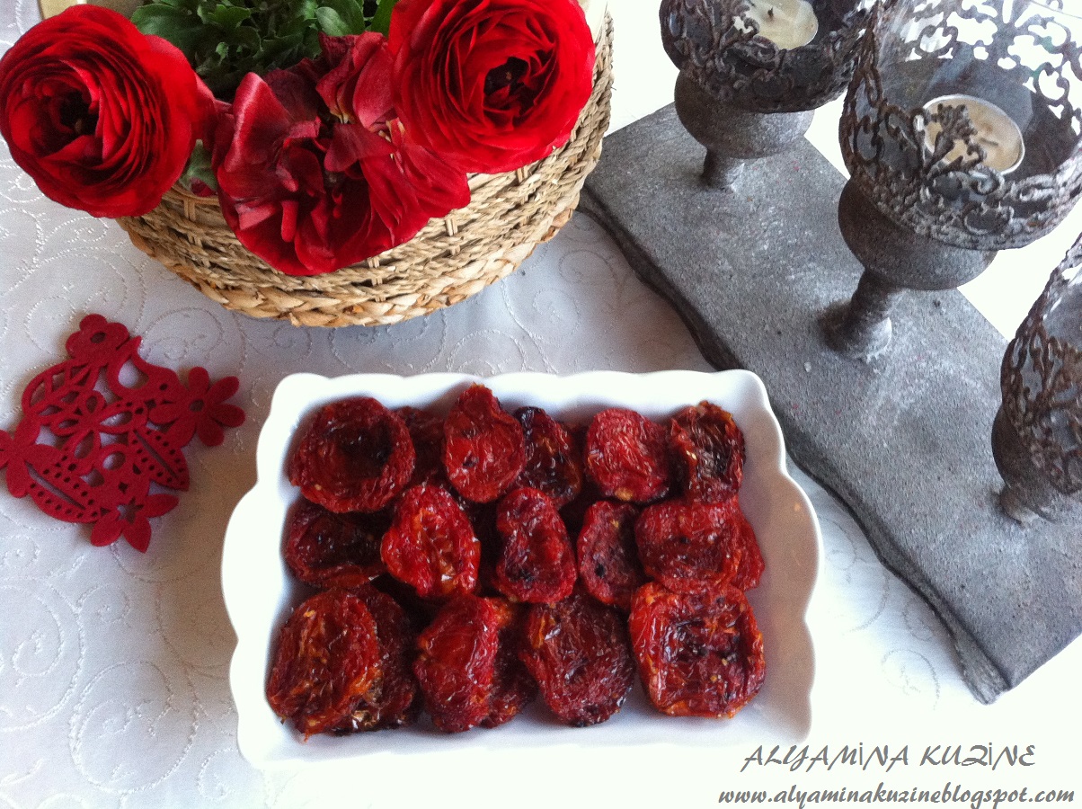 KURU DOMATES KIZARTMASI - ALYAMİNA KUZİNE